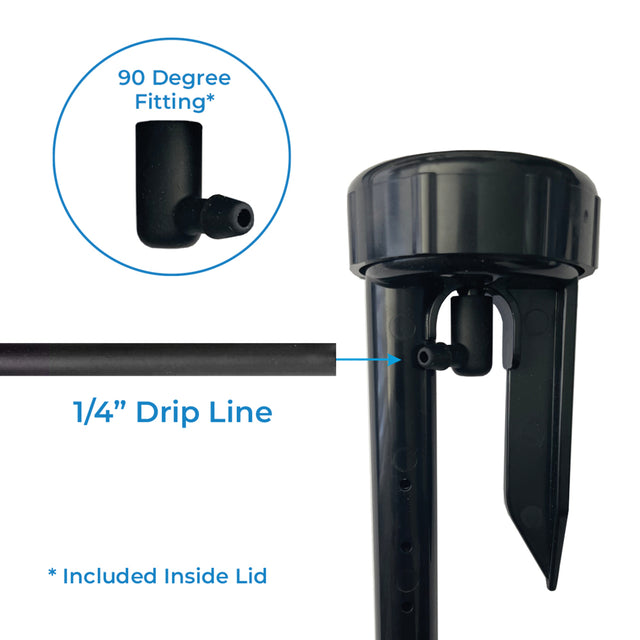 Root Quencher Spike® Deep Watering Device for Trees and Shrubs – Root ...