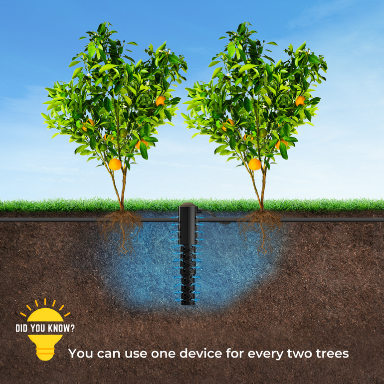 Root Quencher Spike® Deep Watering Device for Trees and Shrubs – Root ...